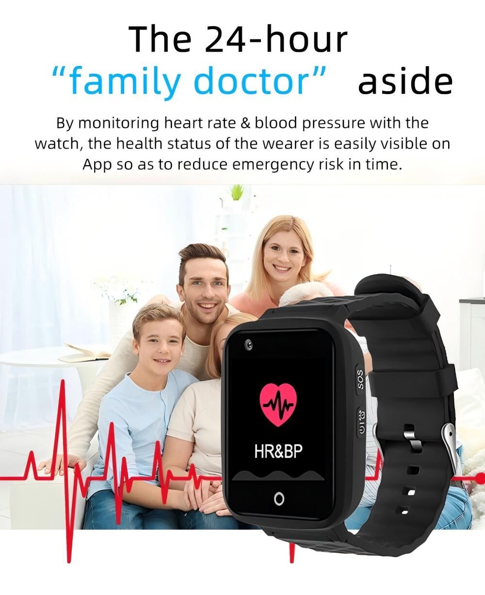 Buy China Wholesale 4g Sos Call Smart Watch Fall Detection Gps Tracker ...