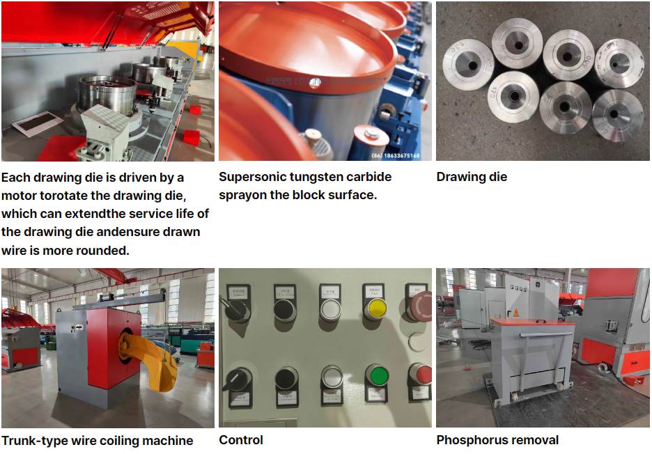 Low Carbon Wire Steel Wire Drawing Machine For Binding Wire - Expore ...