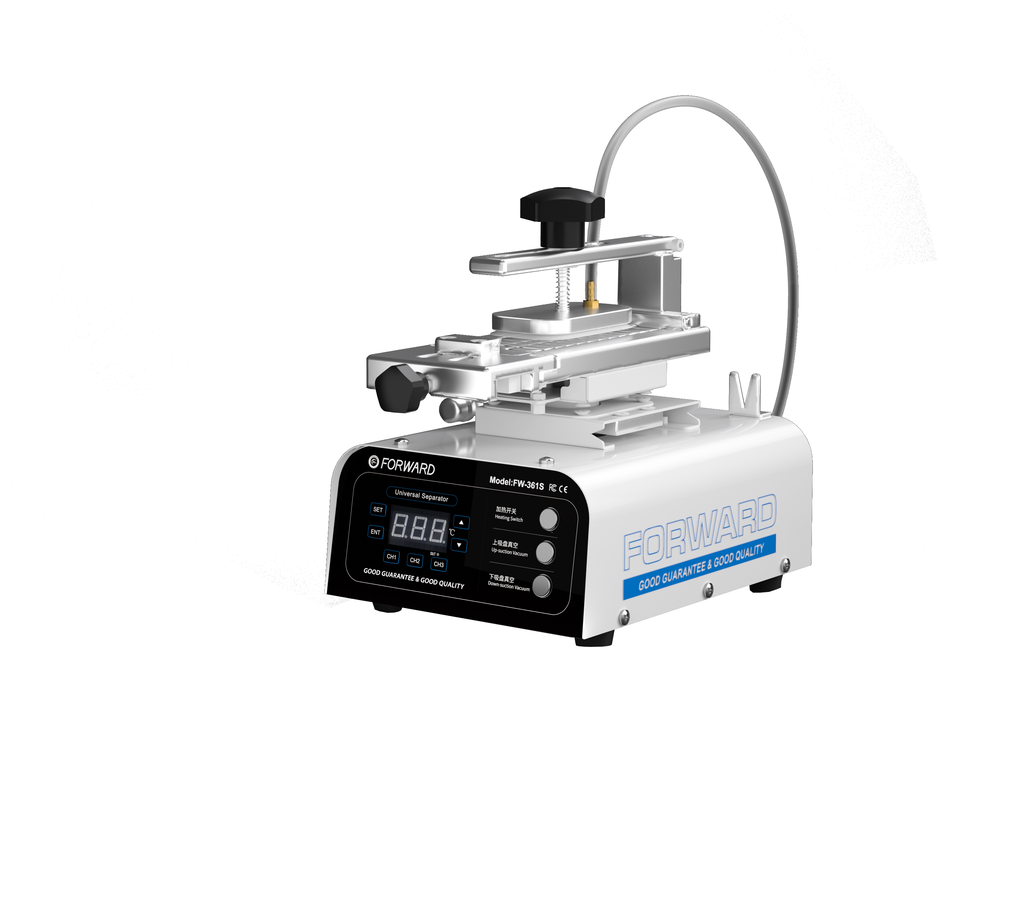 Forward Fw-108n High Quality 15 " Manual Built-in Dual Pump Separator ...