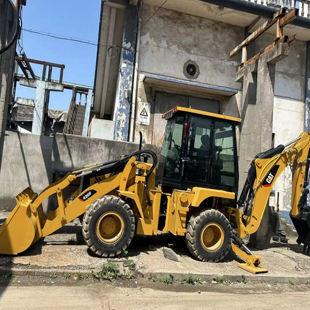 Used Backhoe Loader Cat 416 Cat420f Cat430 4x4 Wheel 20 Ton Backhoe ...