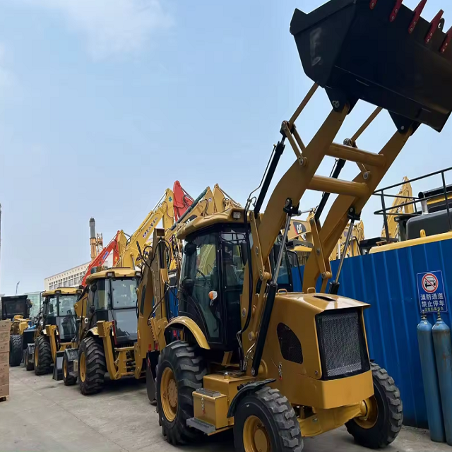 Used Backhoe Loader Cat 416 Cat420f Cat430 4x4 Wheel 20 Ton Backhoe ...