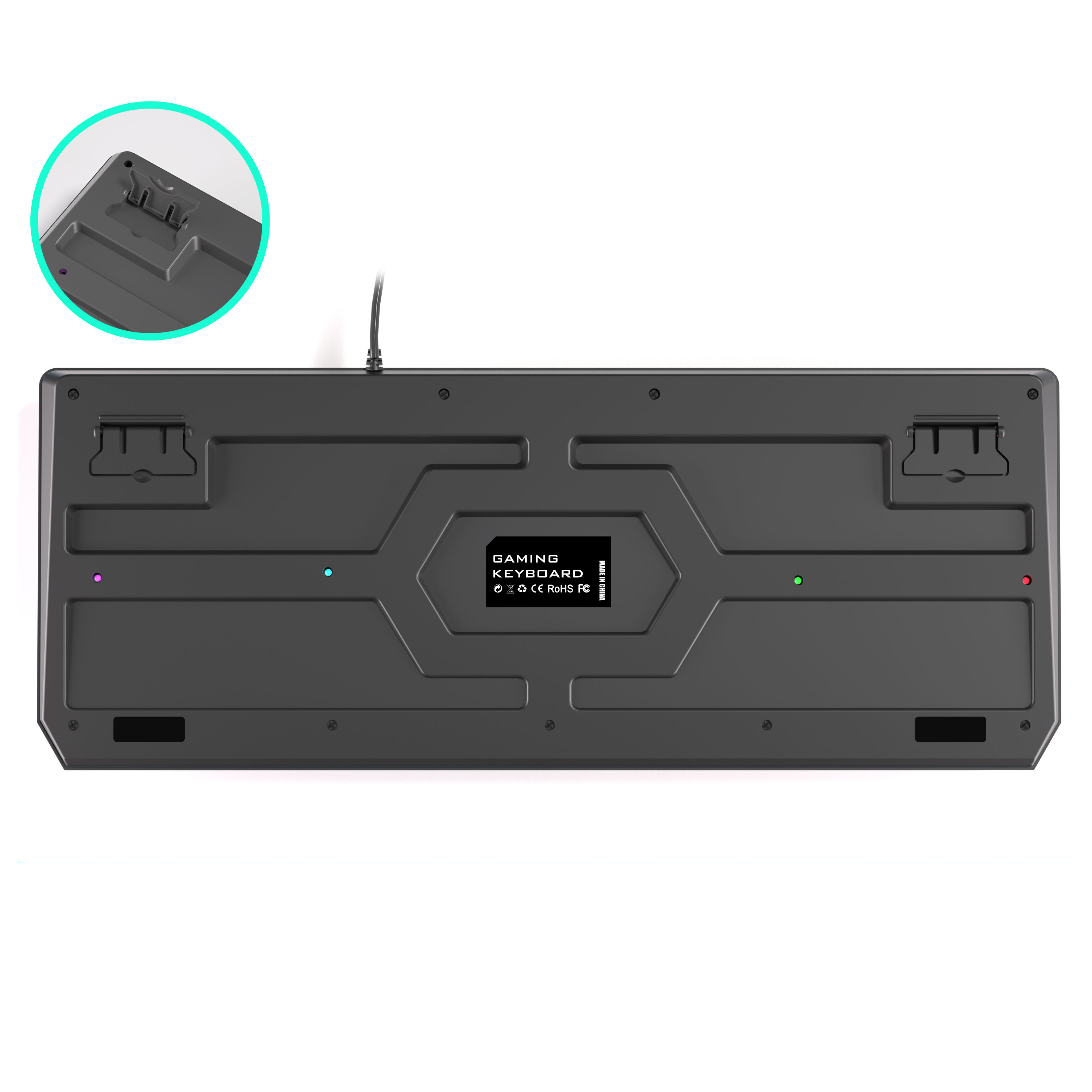 High Quality Desktop Optical 104 Keys Multi Keys Wired Usb Gaming ...