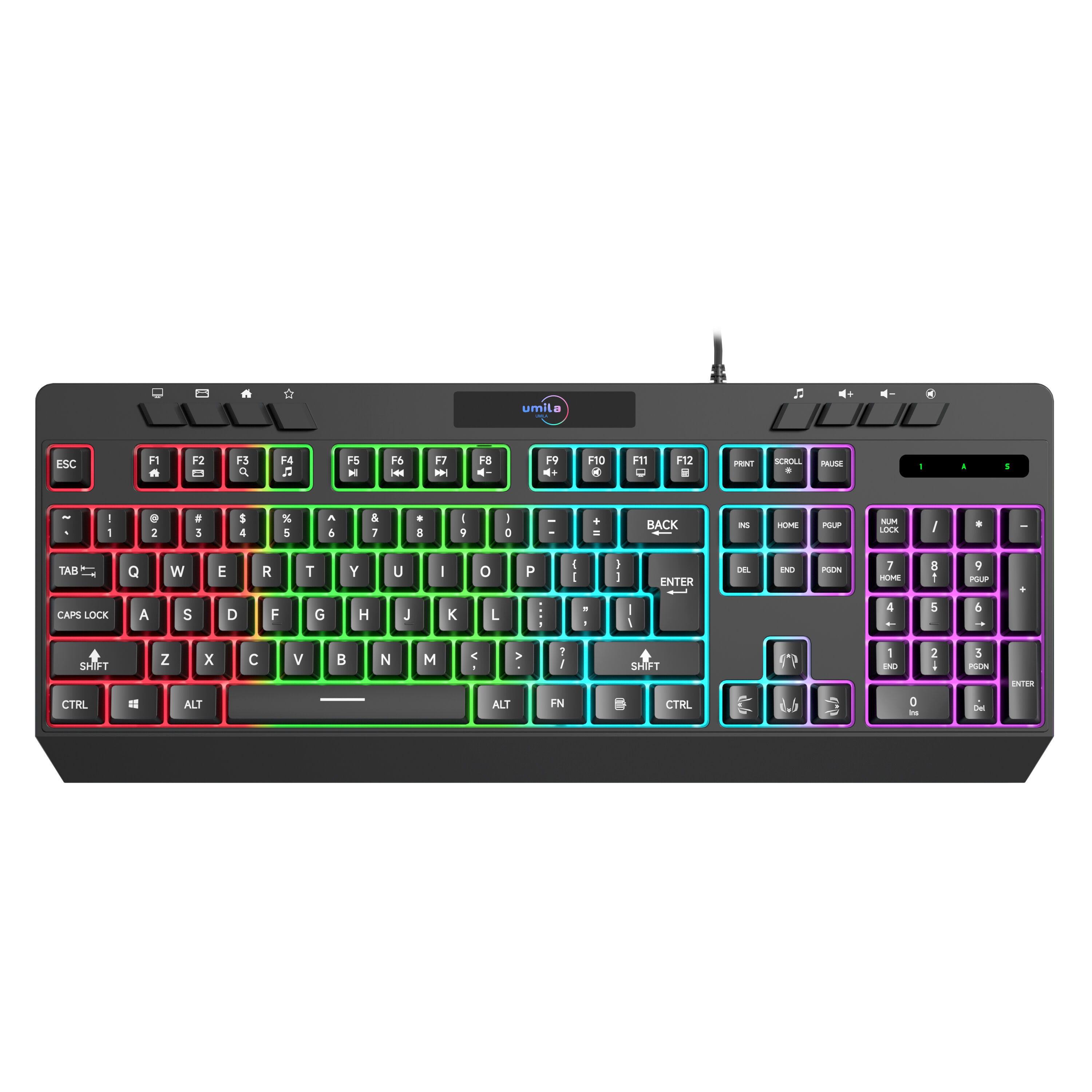 High Quality Desktop Optical 104 Keys Multi Keys Wired Usb Gaming ...
