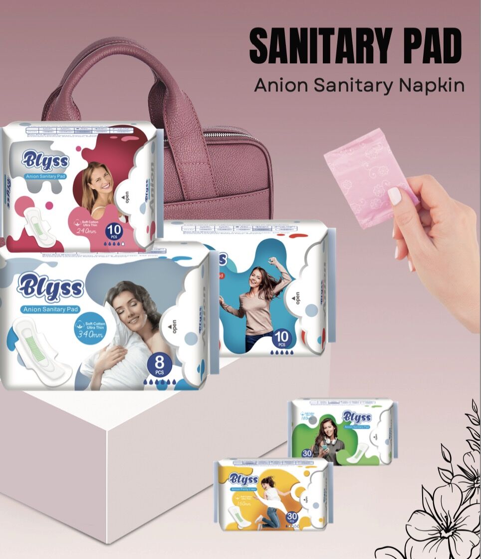 Wholesale Anion Sanitary Pads For Ladies Factory Price Ultra Thin ...