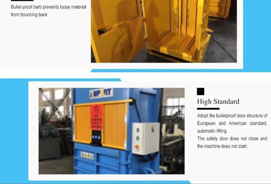 China Hydraulic Baler Machine Hydraulic Packing Machine Waste Paper ...