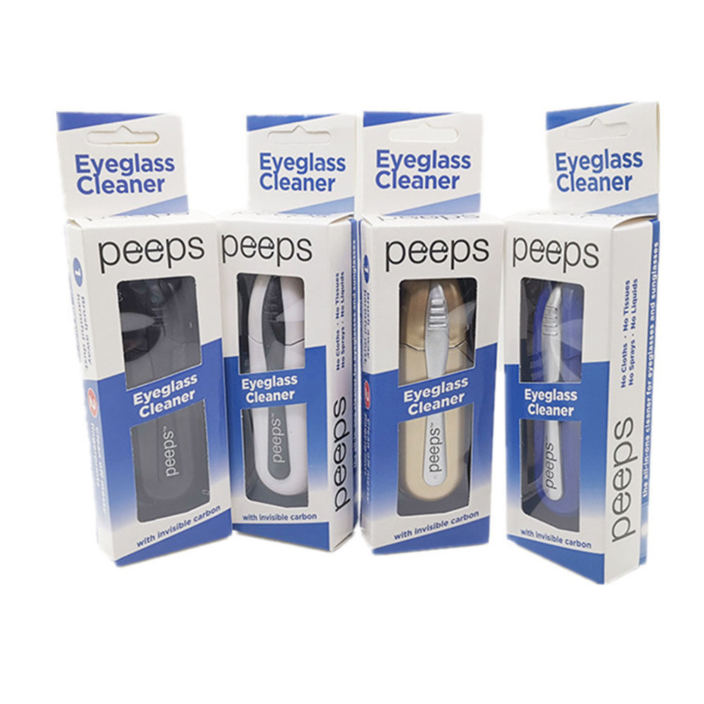 Peeps Portable Eyeglass Lens Cleaner, All-in-one Cleaner For Eyeglasses ...