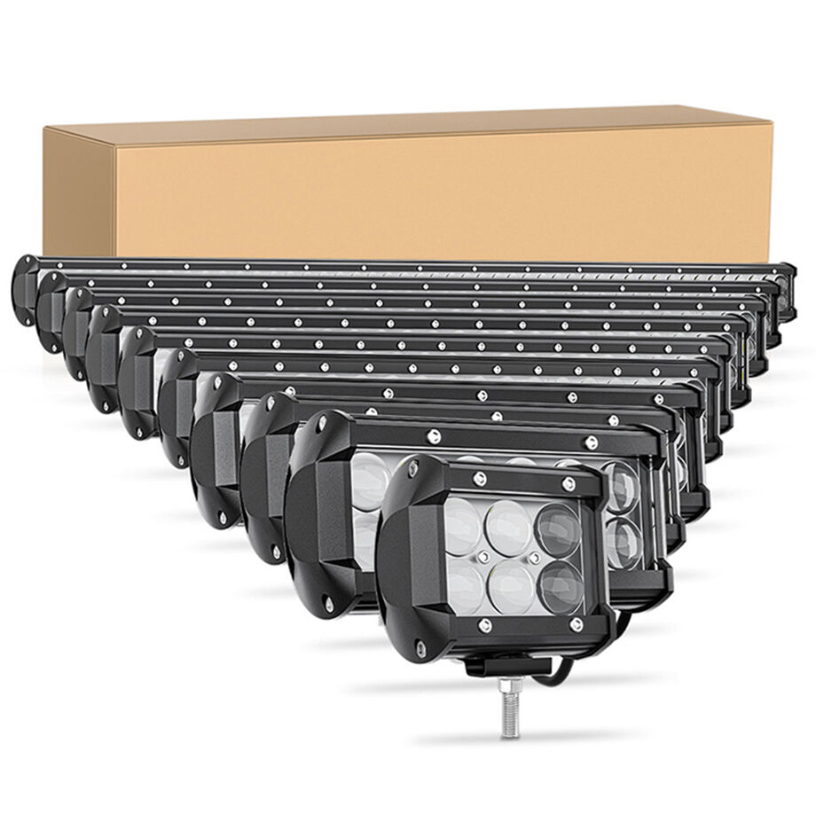 High Brightness Orv Suv 6 Led 18w 10-30v Quadrate Spotlight Light Work ...