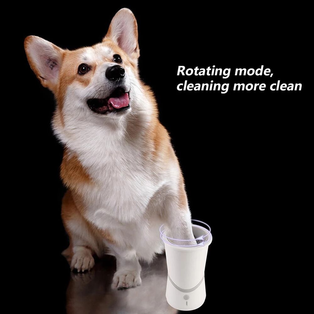 Hot Selling Portable Cat Dog Paw Washer Cup Automatic Silicone Long ...