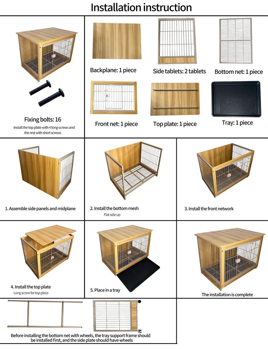 Buy China Wholesale Luxury Furniture Eco-friendly Wood Wooden Pet Dog ...