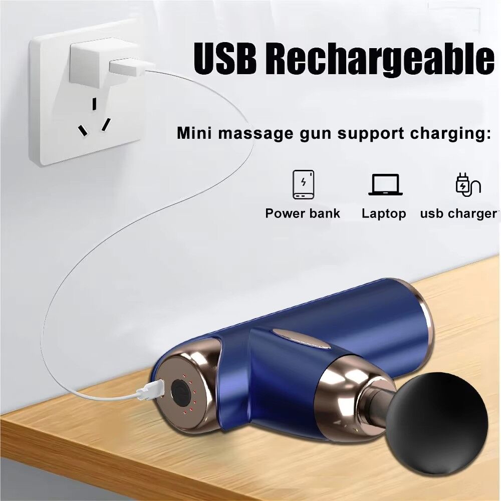 High Quantity Muscle Massage Gun -deep Tissue Mini Massager Gun Body ...
