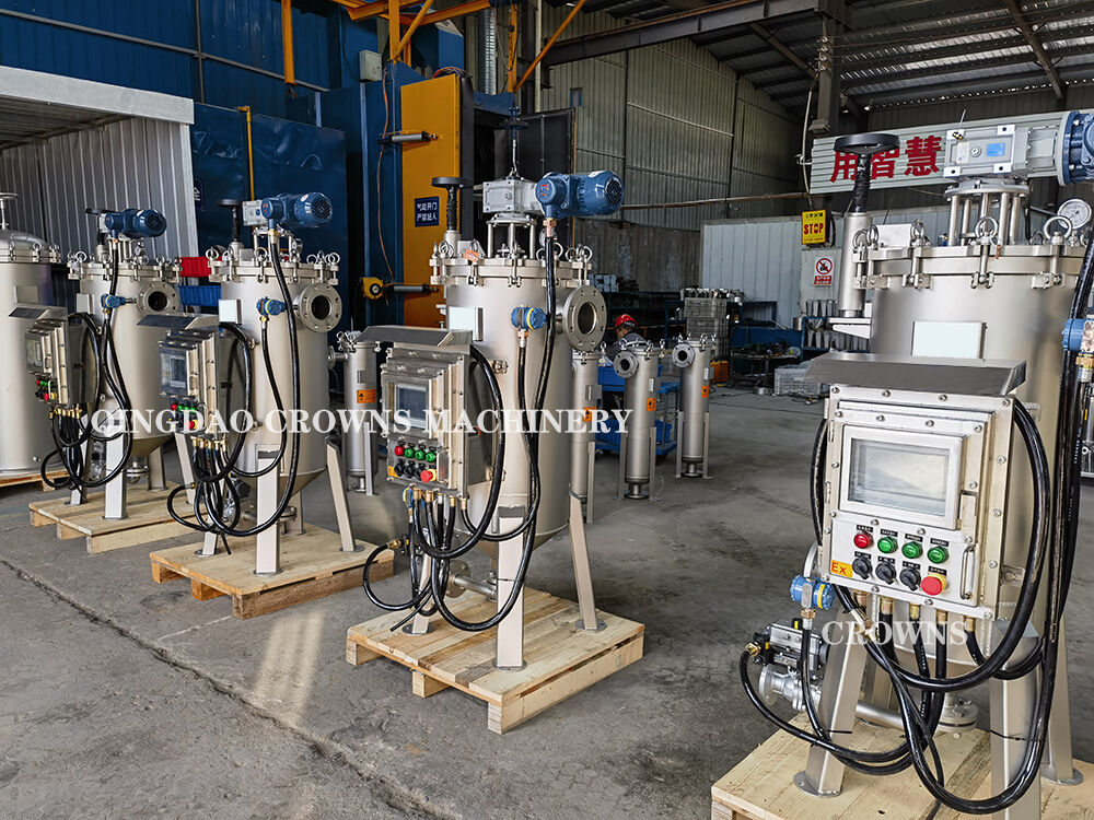 1000t/h Industrial Water Filter Automatic Backwash Brush Type Self ...