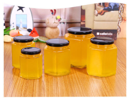 Buy China Wholesale Custom Honey Jars Size Fancy Hexagon Food Grade ...