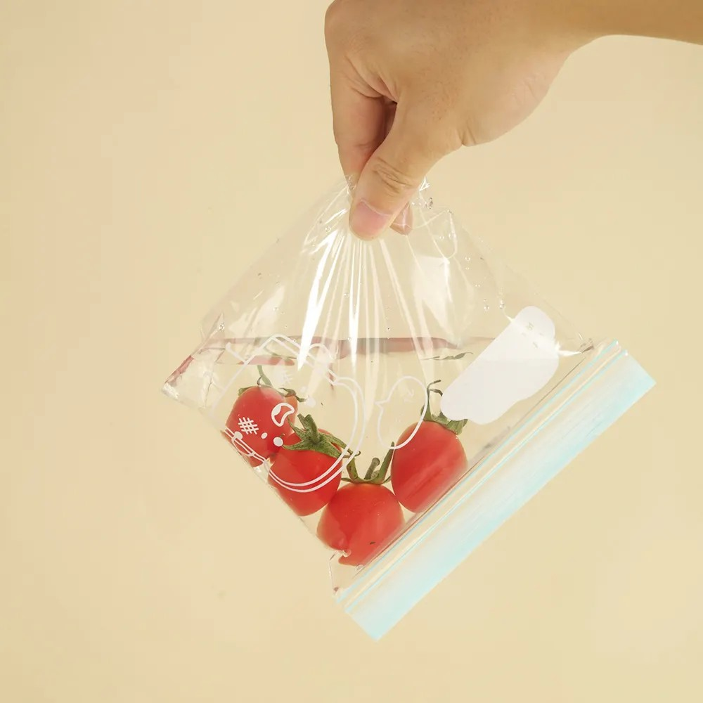 Hot Sale Plastic Bags With Double Zipper Bags Multi-function Packing ...