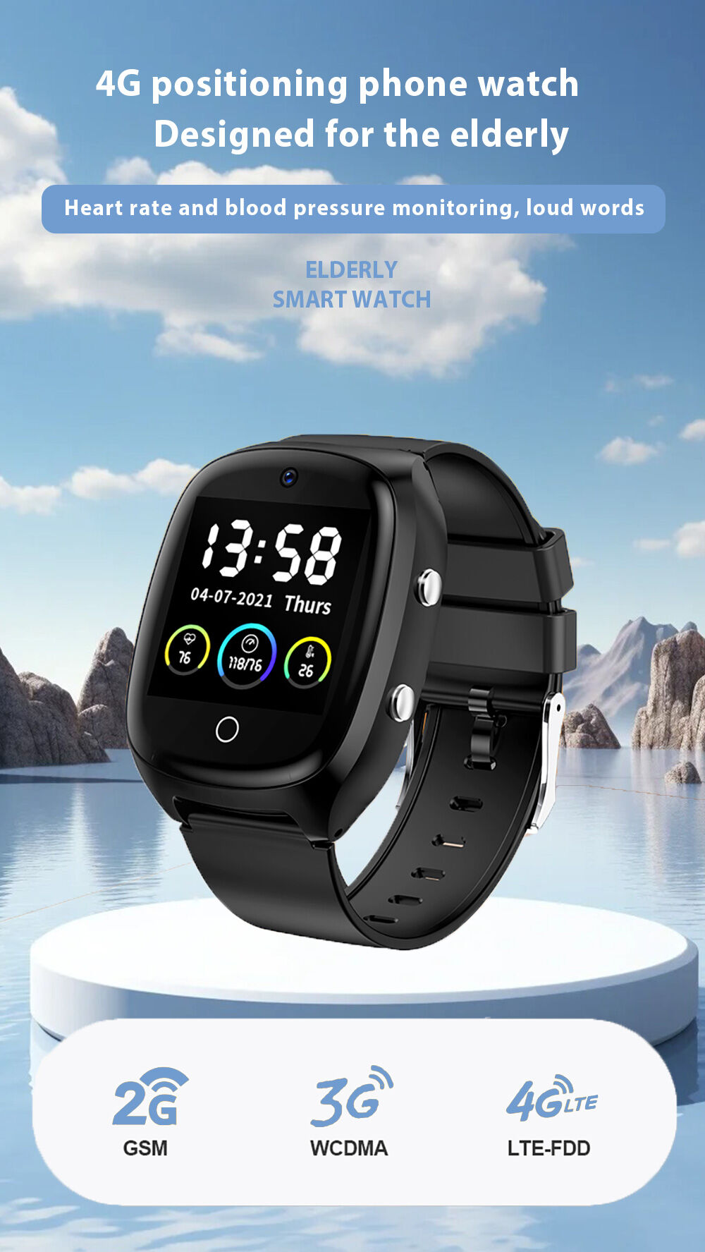 Health Remind Remote Care Auto-dial Elderly Care Elderly People Living ...