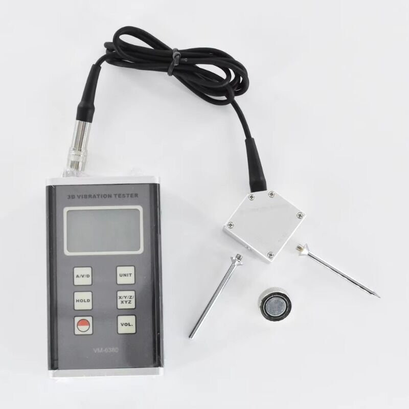 Vm-6380 3d Digital Vibration Meter Accelerometer Sensor Vibrometer ...