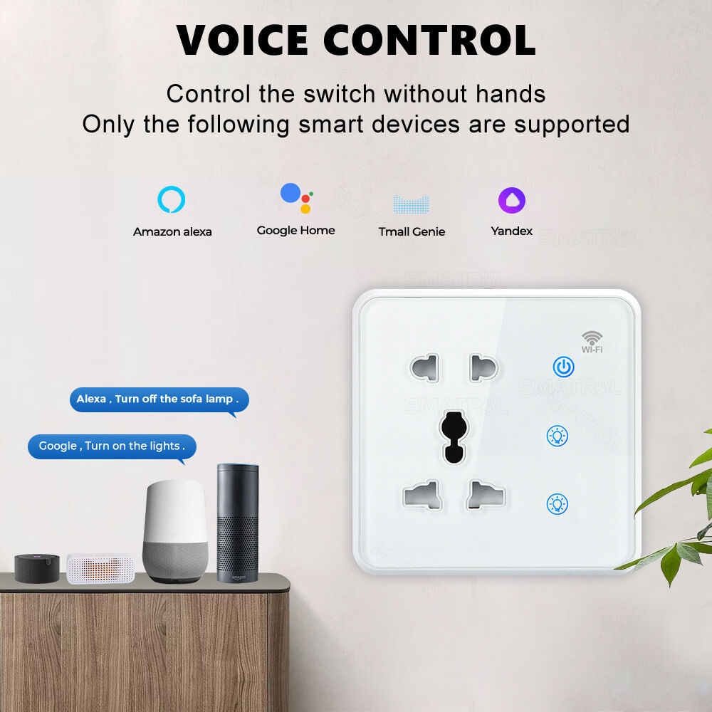 2.4ghz Wifi 86 Type Wall Ac Power Universal Sockets Support Amazon ...