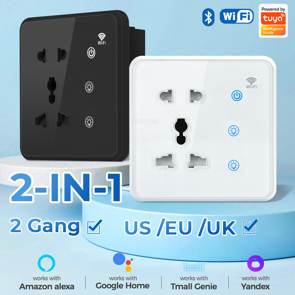 2.4ghz Wifi 86 Type Wall Ac Power Universal Sockets Support Amazon ...