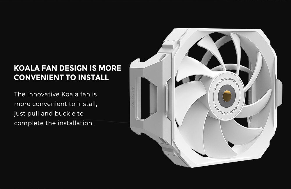 New Top Featured Alseye Cpu Air Cooler With Temperature Display Screen ...