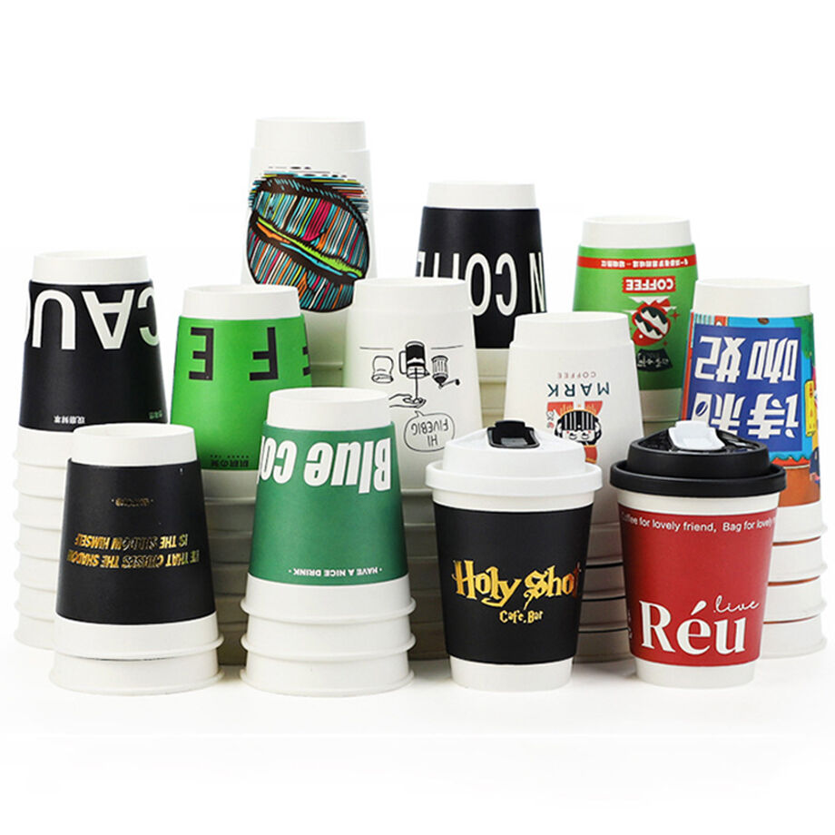 Buy China Wholesale Paper Cup 8oz 12oz 14oz 16oz Disposable Paper Cups ...