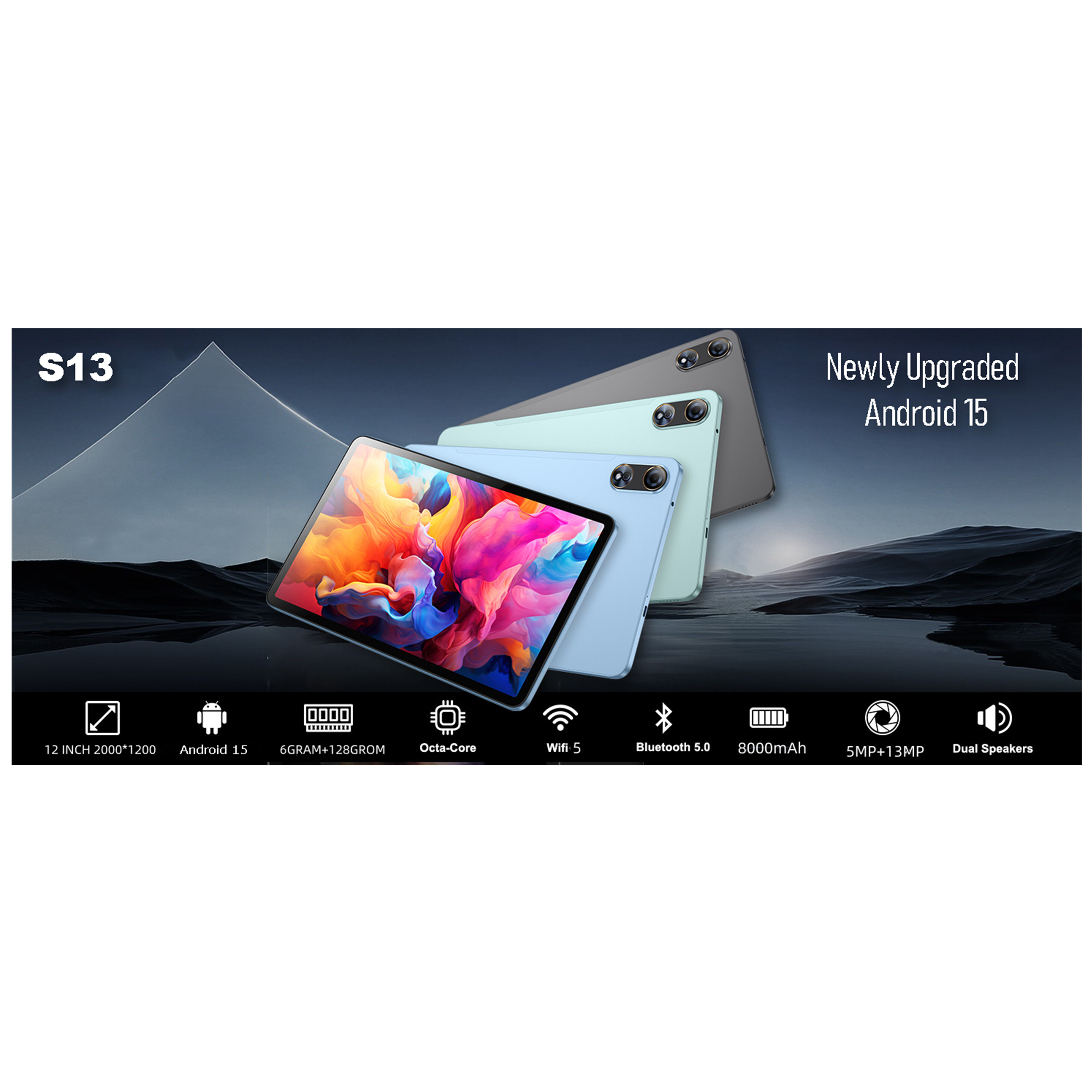 Power 12 Inch 4g Lte Octa Core Android Tablet With Incell Display Dual ...