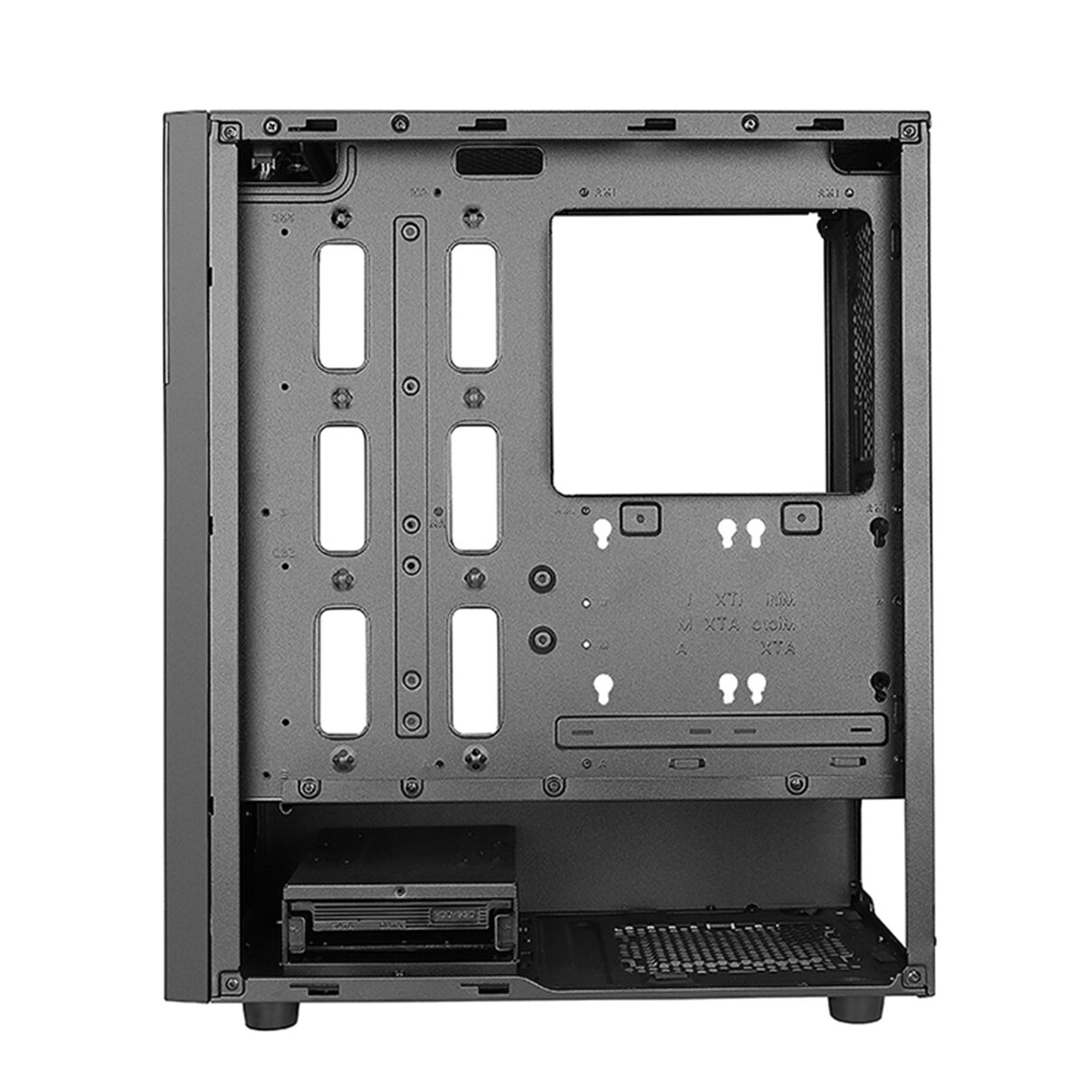 Ruix Z2 Desktop Tower Case Atx With Tempered Glass Side Panel Spcc High ...