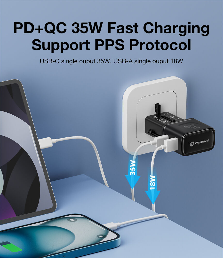 Factory Direct High Quality China Wholesale Wontravel 35w Universal ...