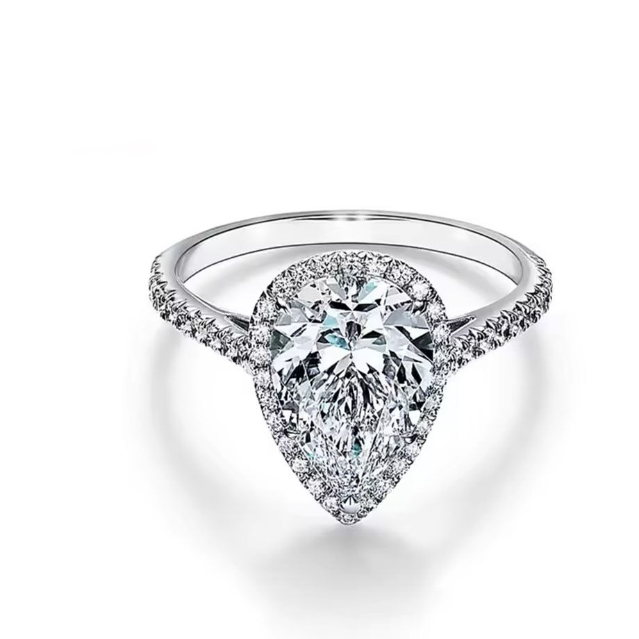 Solitaire Diamond Ring 14k 18k Wedding Ring Jewelry With Lab Diamonds ...