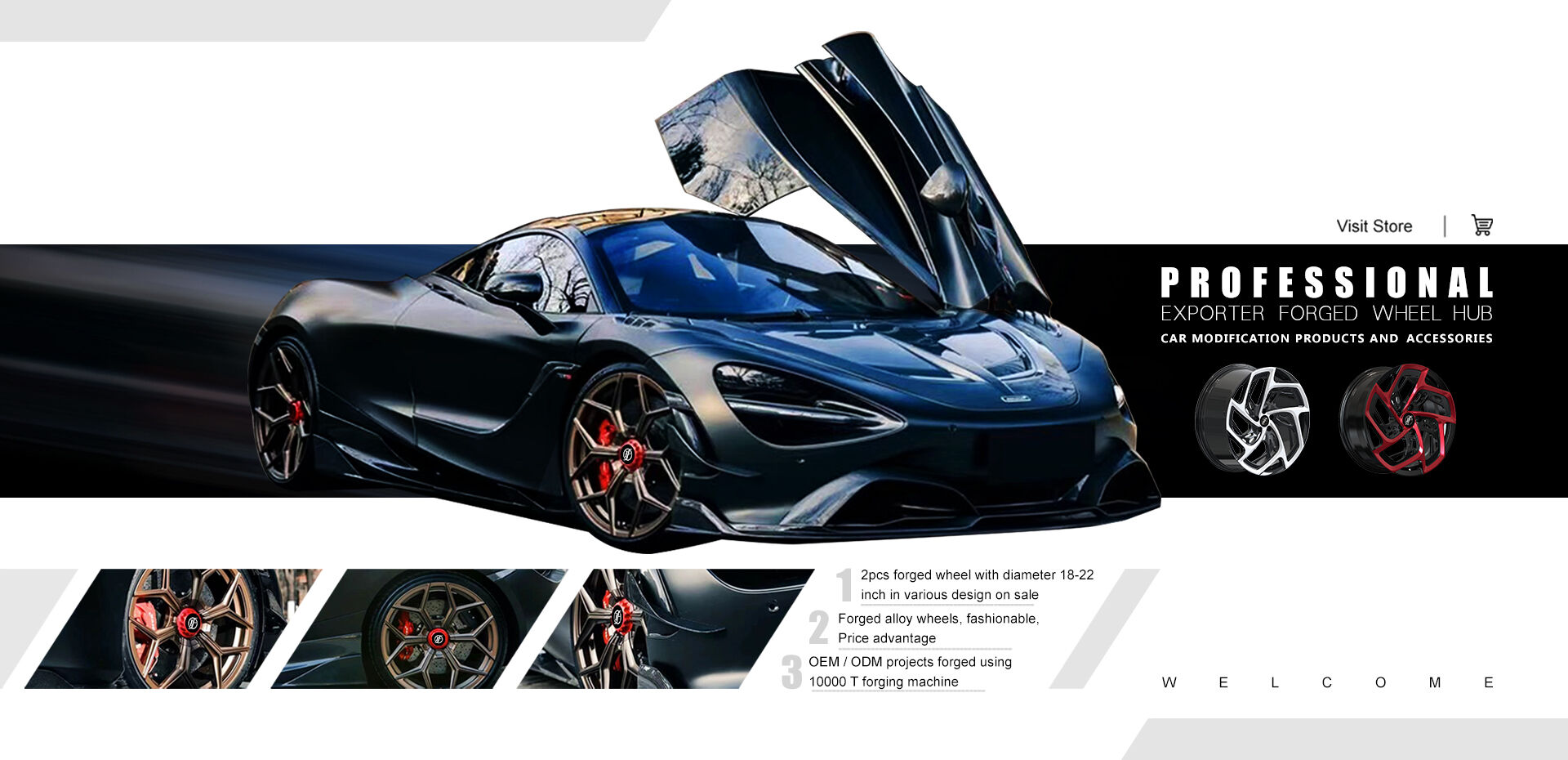Wholse Mangu M14 * 1.5 M14*1.25 Forged Steel Scm435 Black Titanium Blue ...