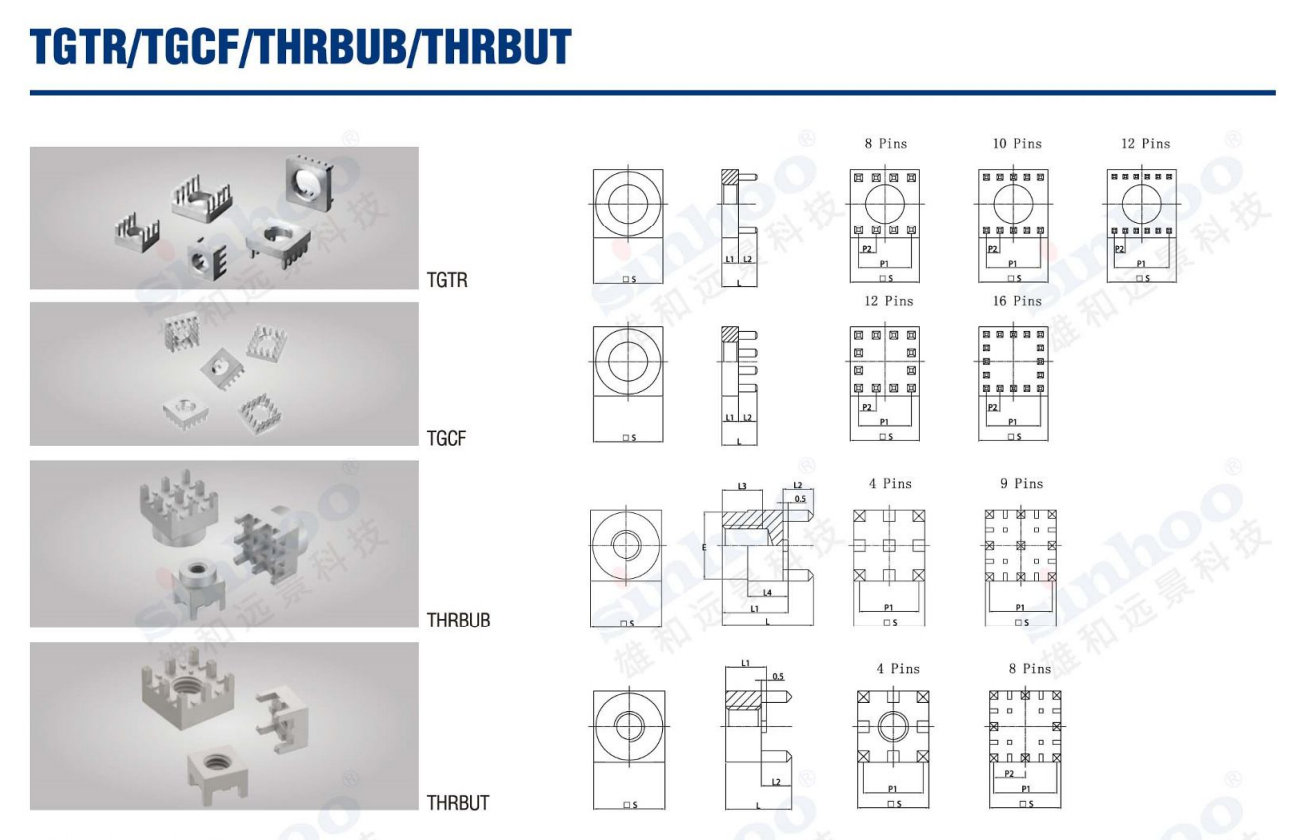 Manufacture Thrbut-0430-01 High Quality Brass Tin Plating High Current ...