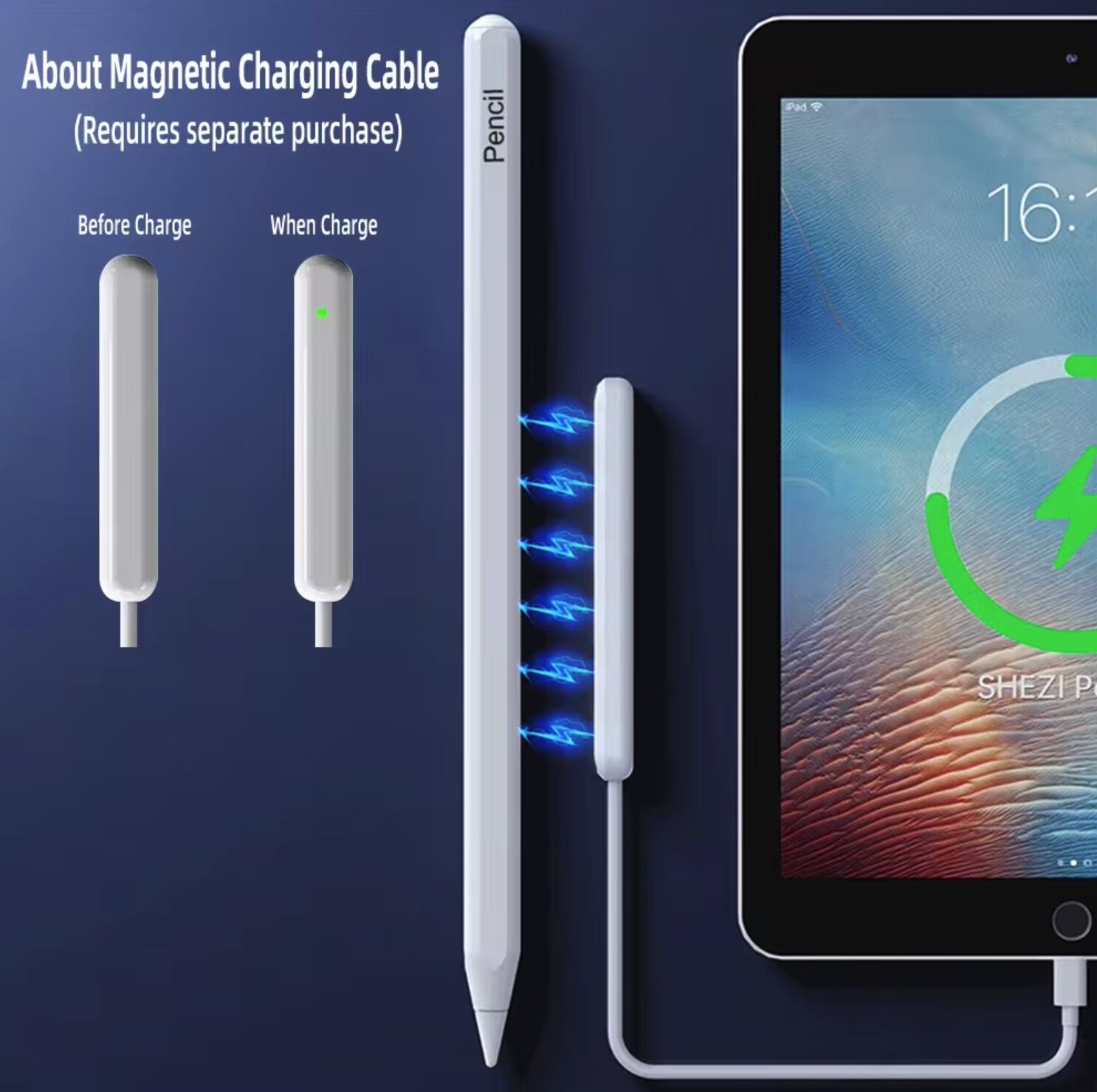 Buy China Wholesale Magnetic Wireless Charging Pencil Stylus Pen For ...