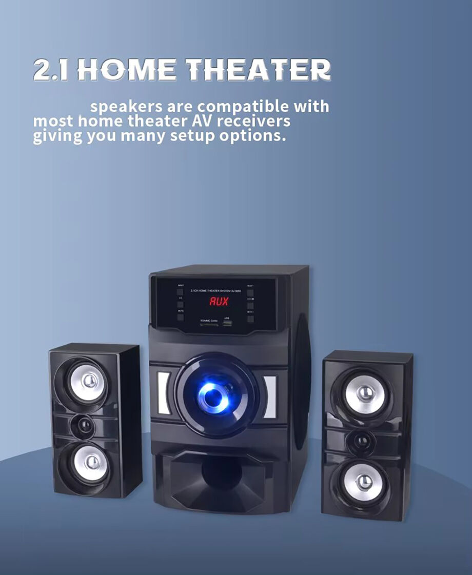 Powered Computer Horn Subwoofer Speakers, Bluetooth Sound Bar, Karaoke ...