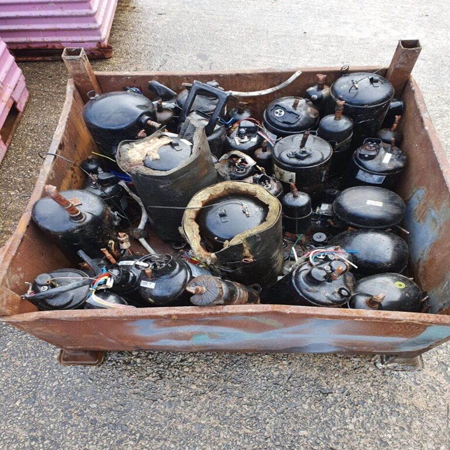 Used Refrigerator Compressor Scrap, Used Electric Motor Scrap ...
