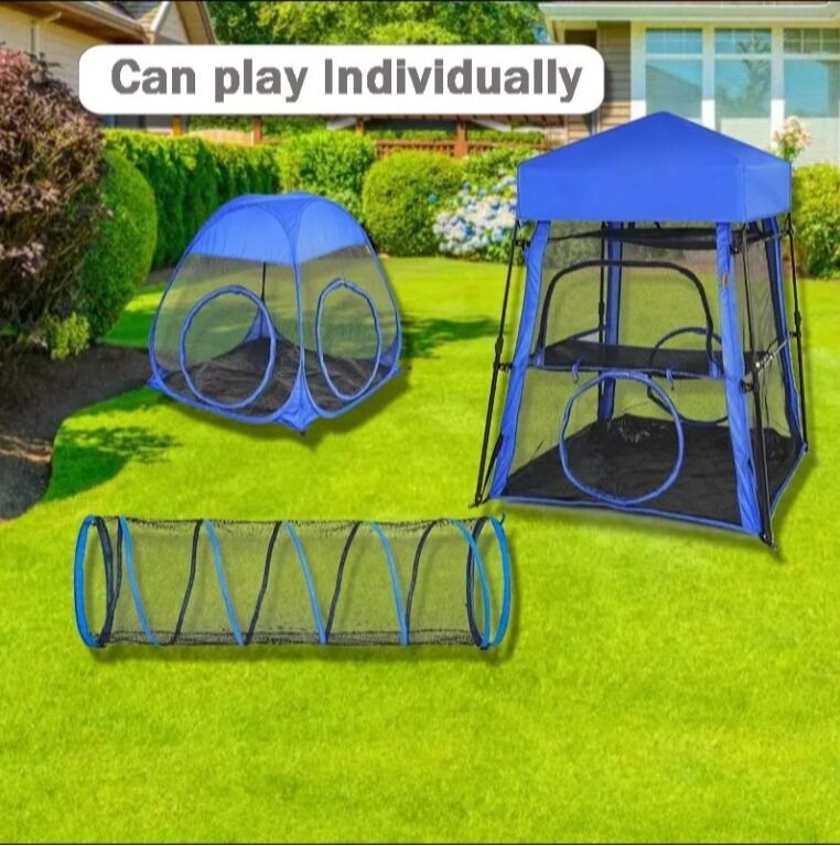 Bulk Buy China Wholesale Pop Up 3 In 1 Cat Enclosures Pet Tower Tent ...