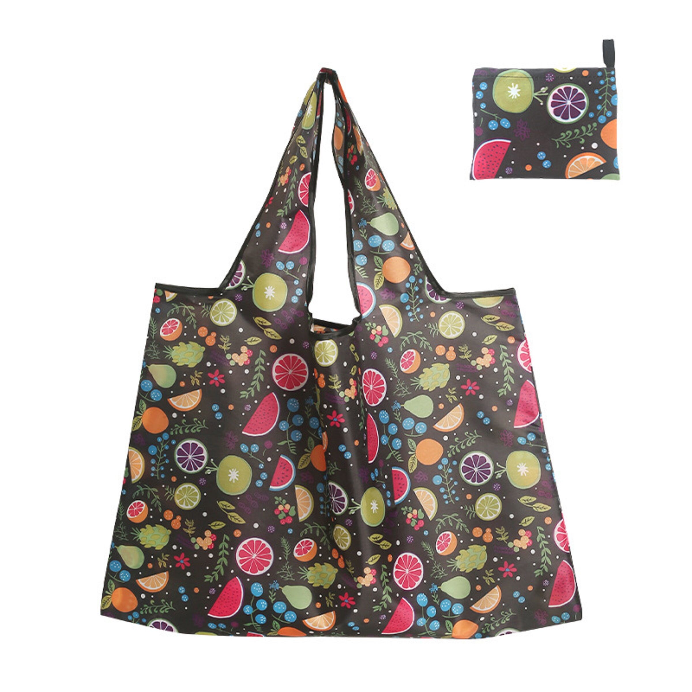 Buy China Wholesale 190t Polyester Custom Logo Foldable Shopping Bag ...