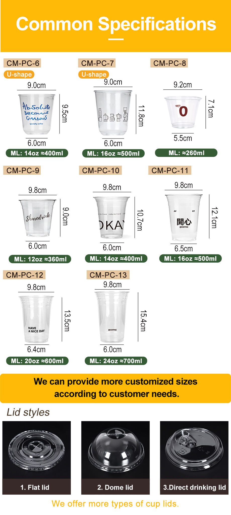 Bulk Buy China Wholesale Plastic Cups Disposable Bio Plastic Cups Cold ...