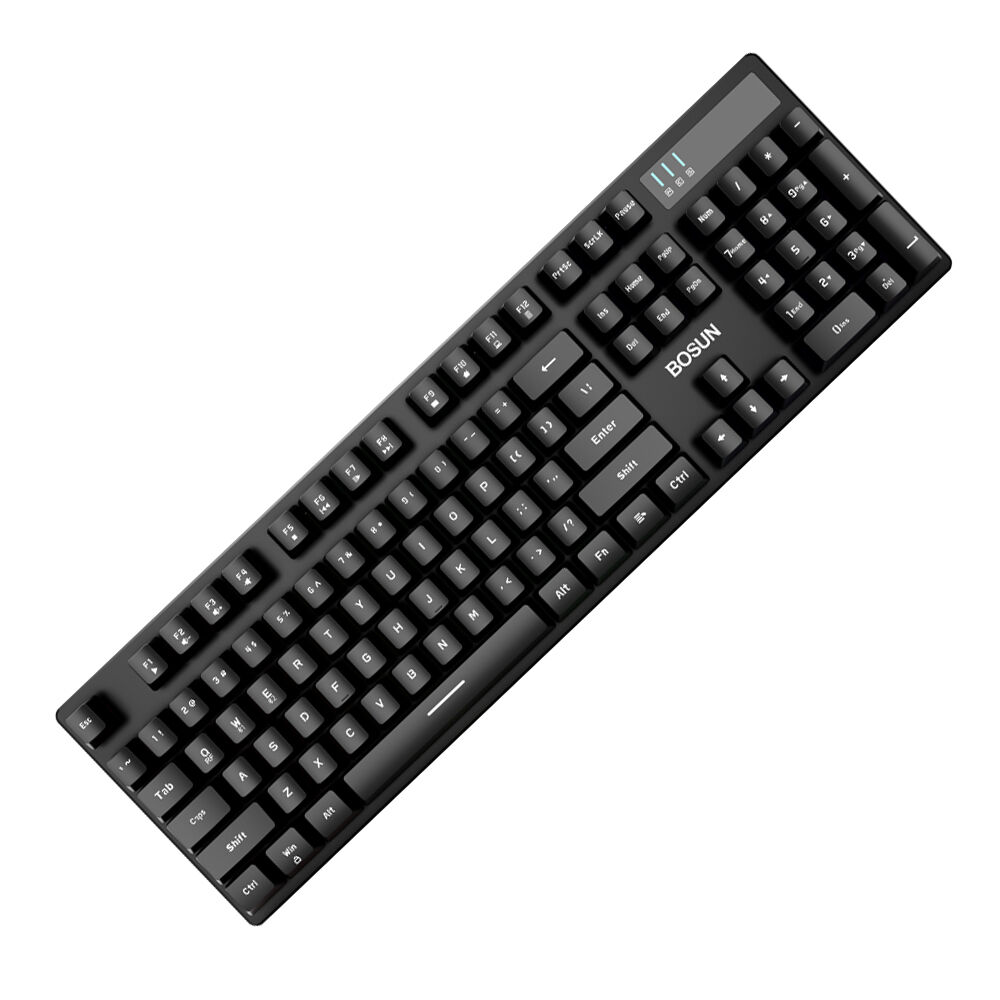 Wholesale Basic 104 Keys Black 2.4g+bt Wireless Mechanical Keyboards ...