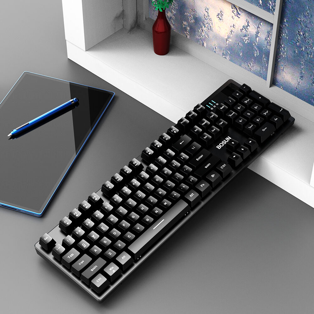 Wholesale Basic 104 Keys Black 2.4g+bt Wireless Mechanical Keyboards ...