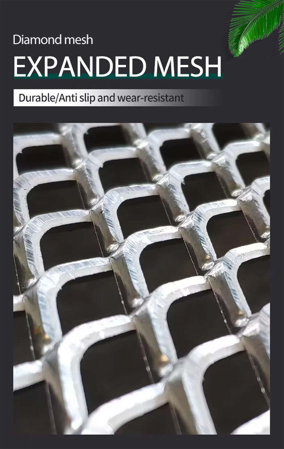 Factory Price Heavy Duty Expanded Metal Mesh Driveway Floor Walkway ...