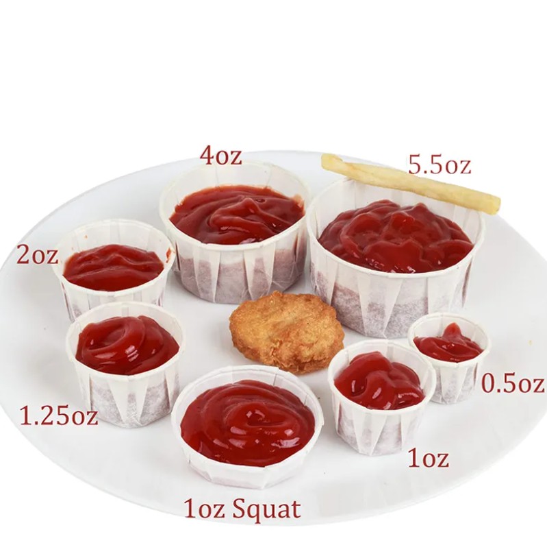 Buy China Wholesale Super Small Personalized Sauce Cup 1oz Oil Proof ...