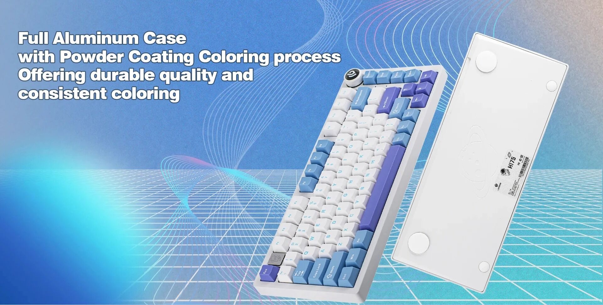Leobog Hi75 Metal Base Keyboard Gasket Structure Mechanical Gaming ...