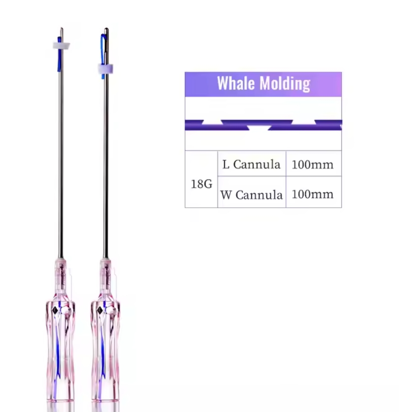 Breast Butts Lift Hilos 18g 19g 100mm 120mm Blunt Face Fishbone Flat ...