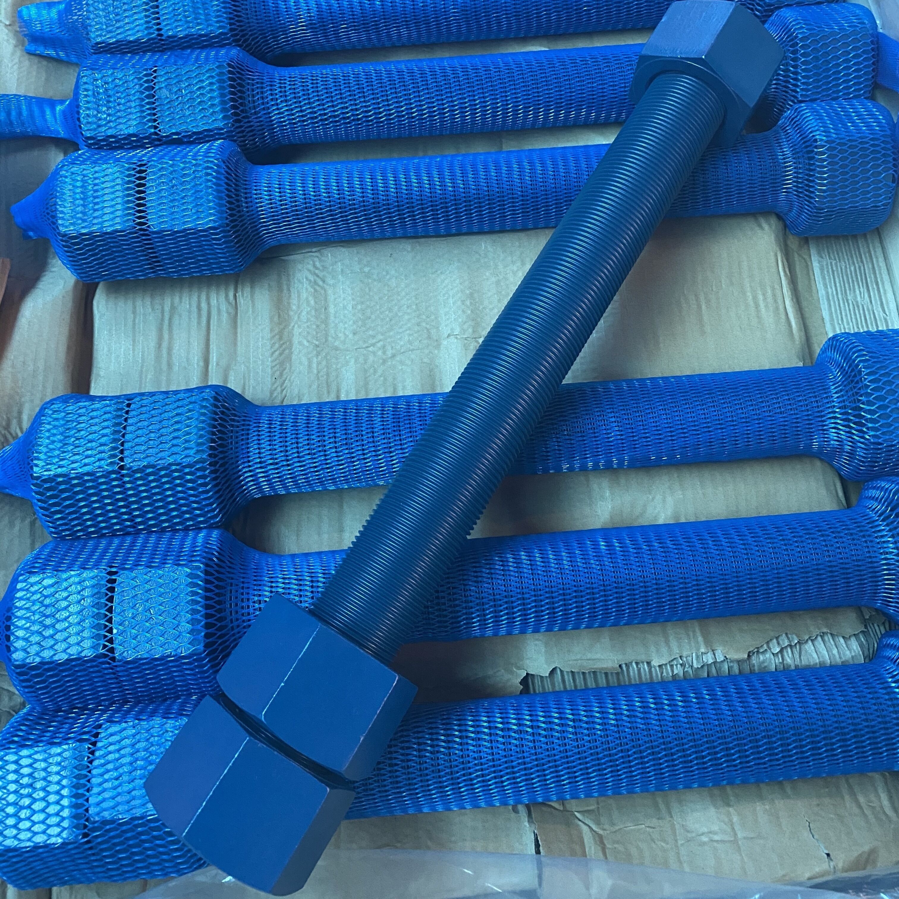 M10 M12 M14 M16 Ptfe Coated Bolt And Nut Zinc Nickel Plating (12-18% ...