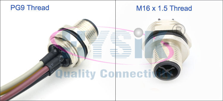 Connector M12 2+pe 3+pe Pin S Coded Male Female Solder Plug Socket ...
