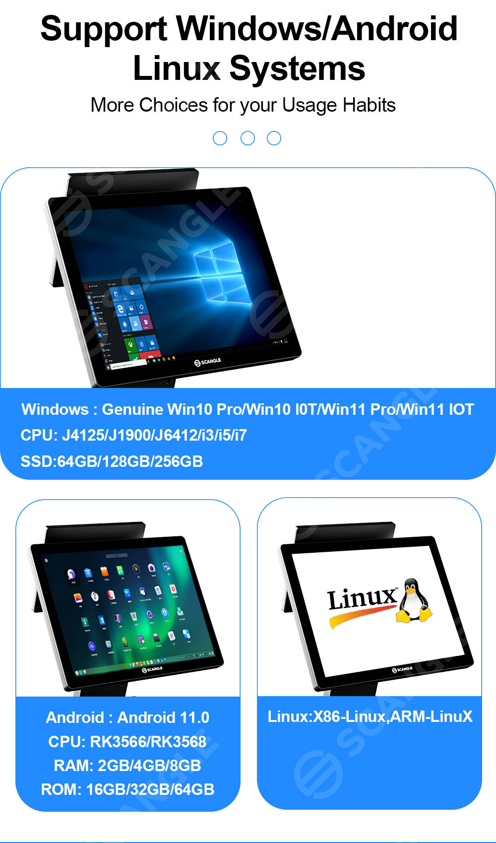 Buy China Wholesale Scangle D5 15 Inch Touch Pos Machine For Restaurant ...