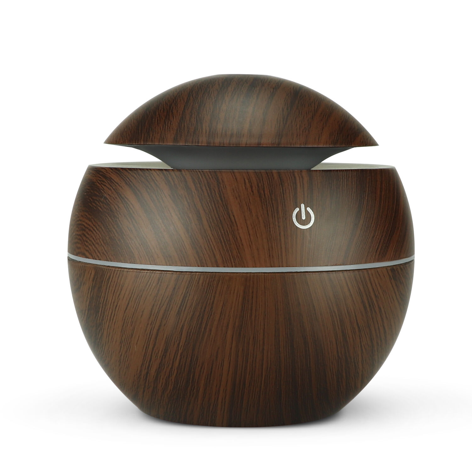 Manufacturer 130ml Mini Essential Oil Aroma Diffuser Wood Grain Humidifier 7 Led Light Air ...