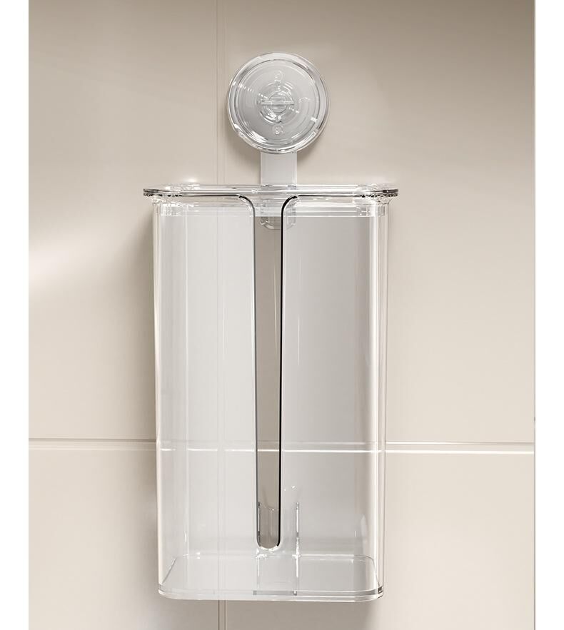 Wall Mounted Bathroom Tissue Box Kitchen Paper Storage Box Organizer ...