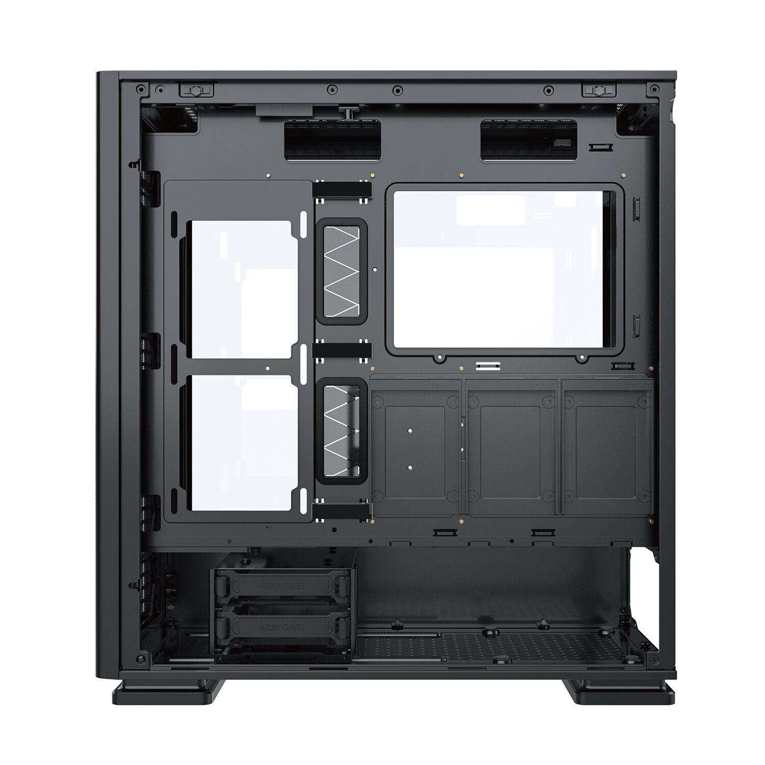 Fpmax Eatx Gaming Pc Case With Quick-release Feature And 0.8mm Steel ...