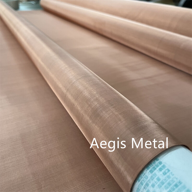 Fine Copper Wire Mesh 100 150 200 250 300 350 400 Mesh Pure Copper Wire ...