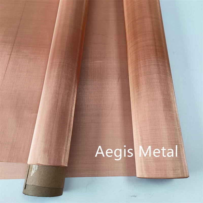 Fine Copper Wire Mesh 100 150 200 250 300 350 400 Mesh Pure Copper Wire Screen - Expore China ...