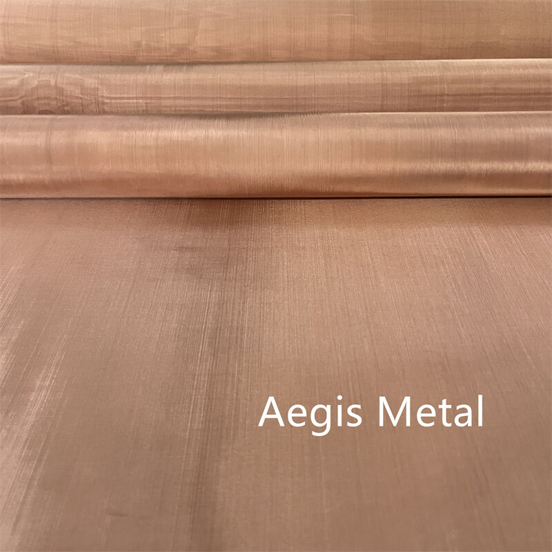 Fine Copper Wire Mesh 100 150 200 250 300 350 400 Mesh Pure Copper Wire ...
